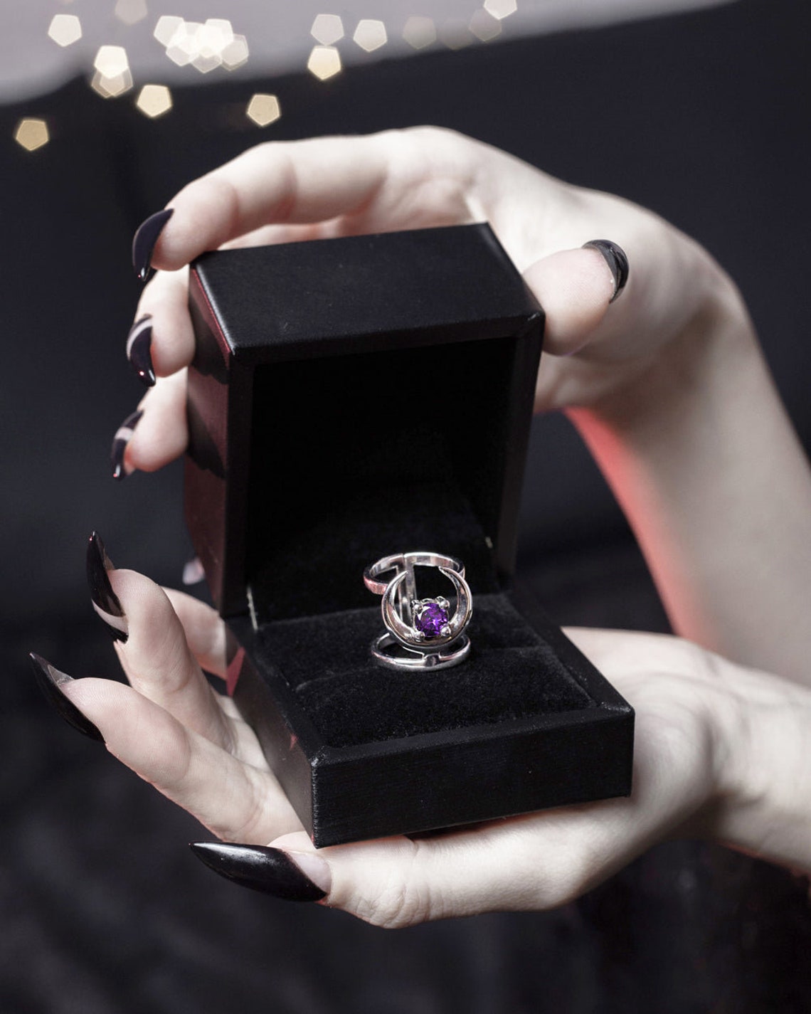 Occult Sterling Silver Ring US5 to US10 - Etsy
