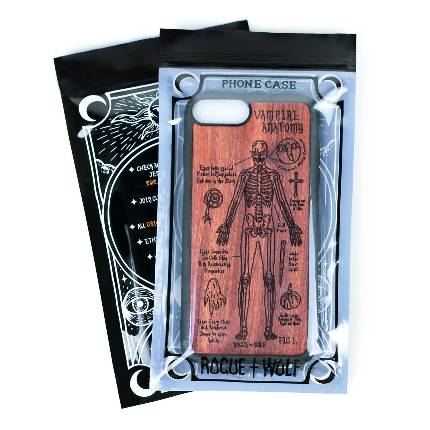 Vampire Anatomy Engraved Rose Wood Phone Case for Iphone 11 - Etsy UK