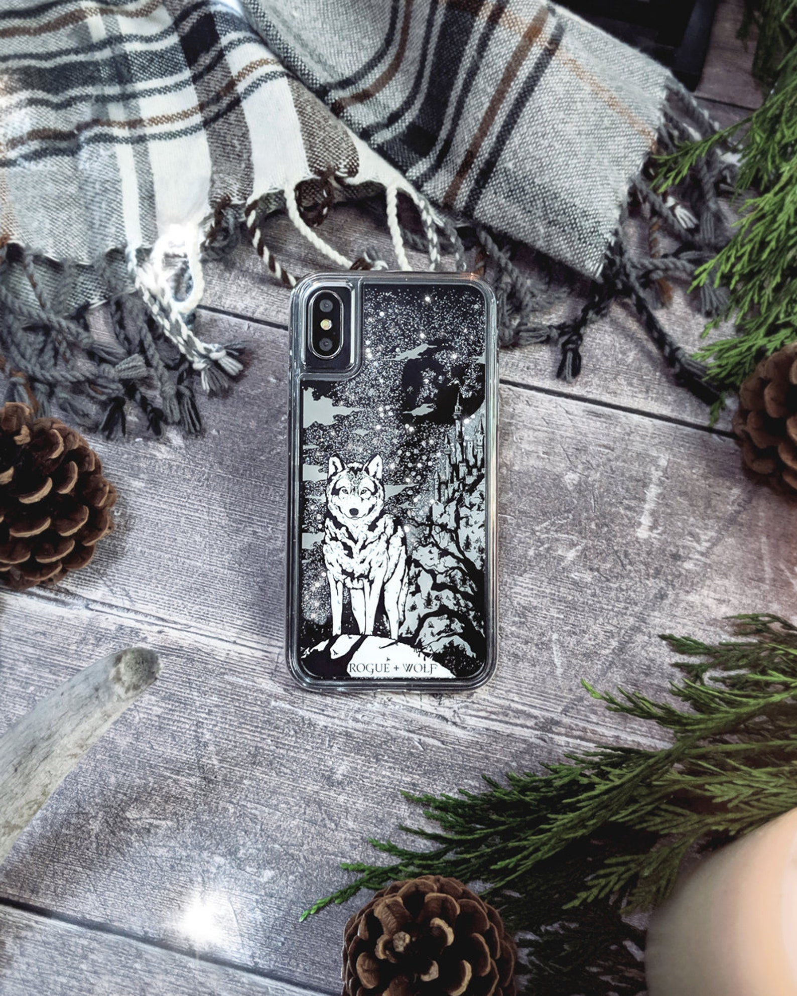 Castle Whitewolf Shock Resistant Phone Case Compatible With - Etsy