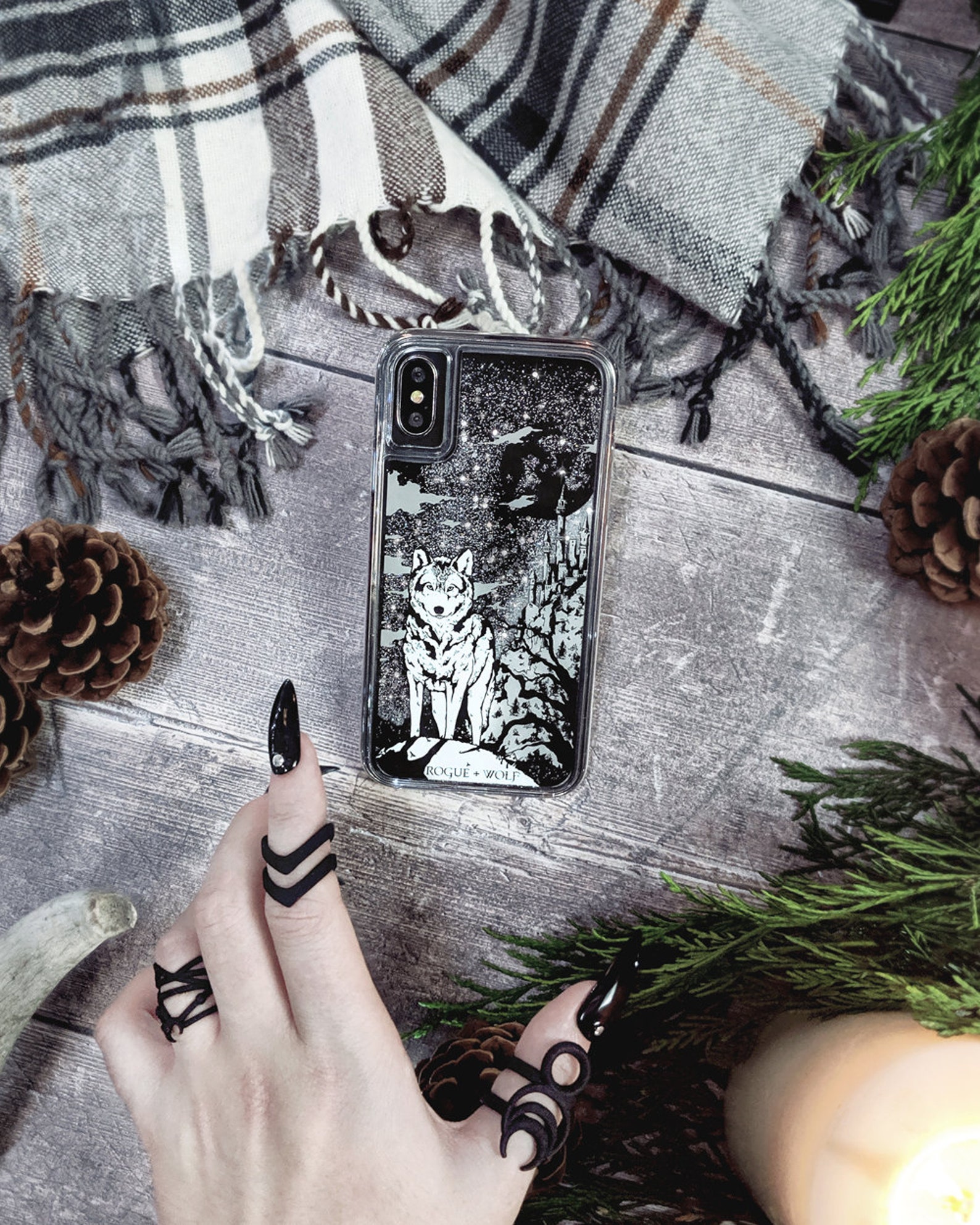 Castle Whitewolf Shock Resistant Phone Case Compatible With - Etsy