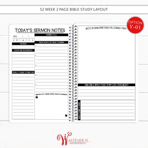 The Lord is Faithful | 52 Week Sermon Notes Book | Church Notes Book ...