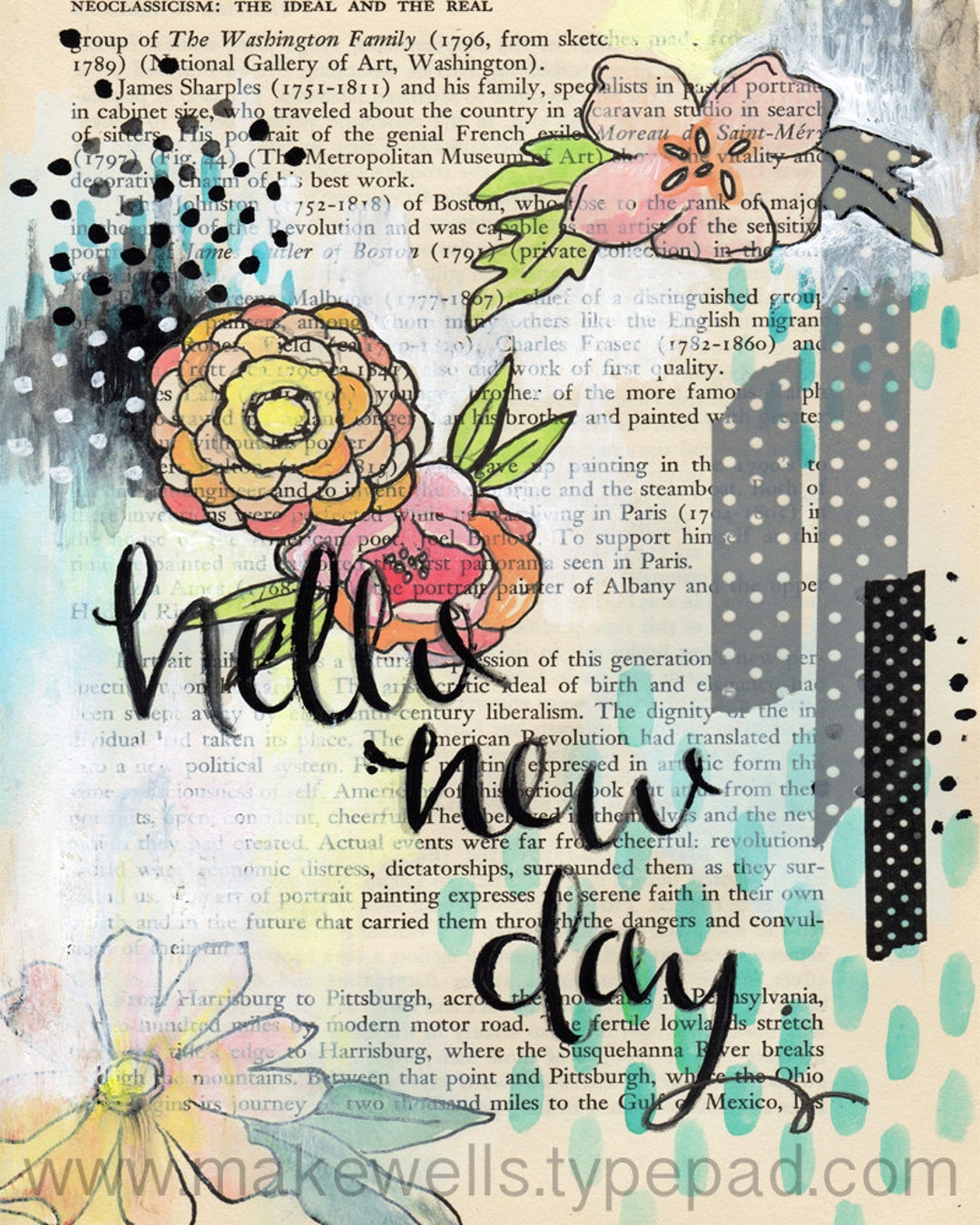 Hello New Day Print - Etsy