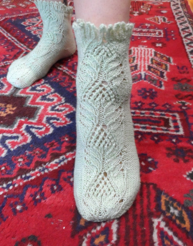 Queen of the Mob Sock Knitting Pattern Instant Download - Etsy