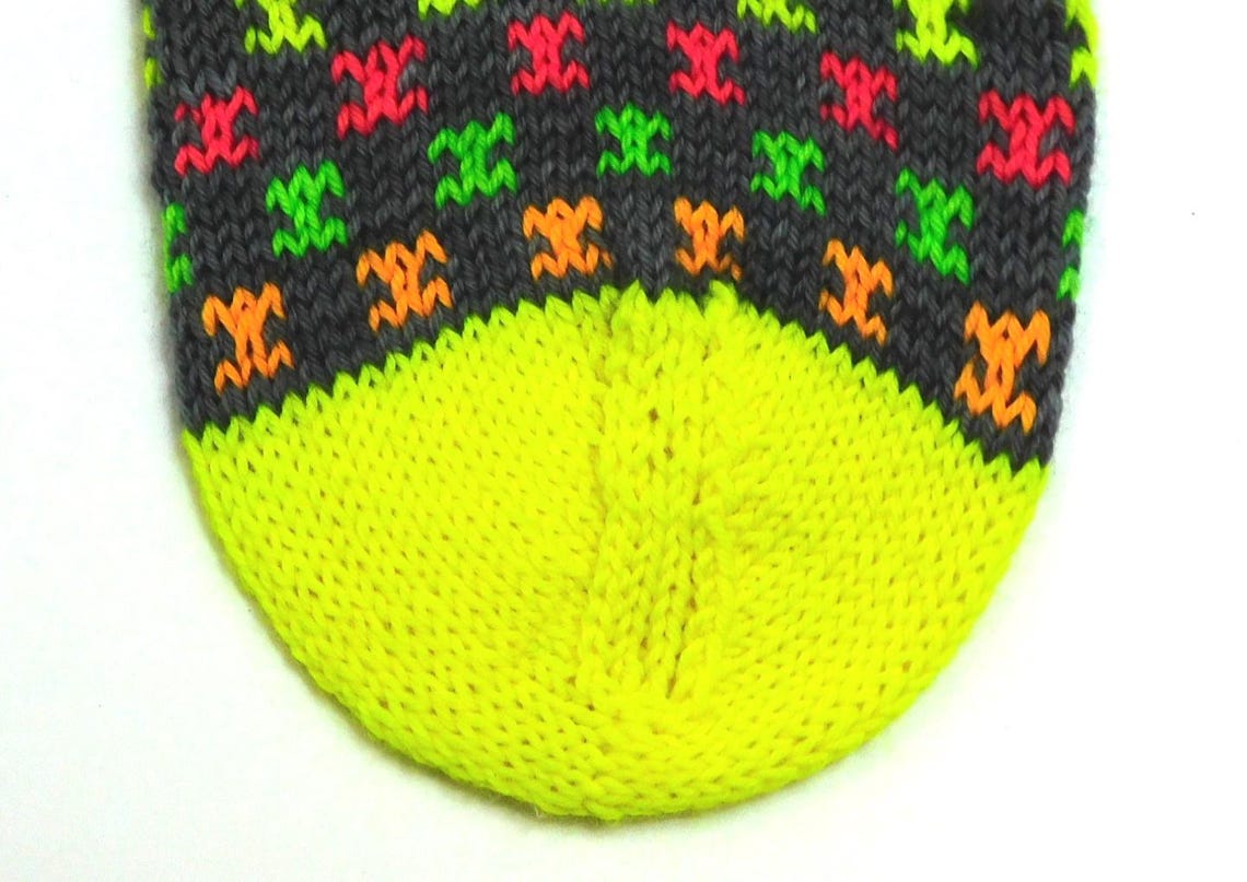 Hi Vis Sock Knitting Pattern PDF Instant Download - Etsy Canada