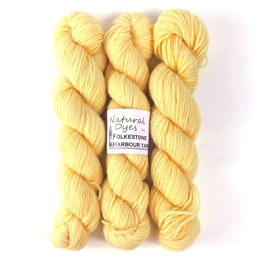 Light Peach Annatto DK Kent Romney Wool Yarn 50g Natural Dye - Etsy