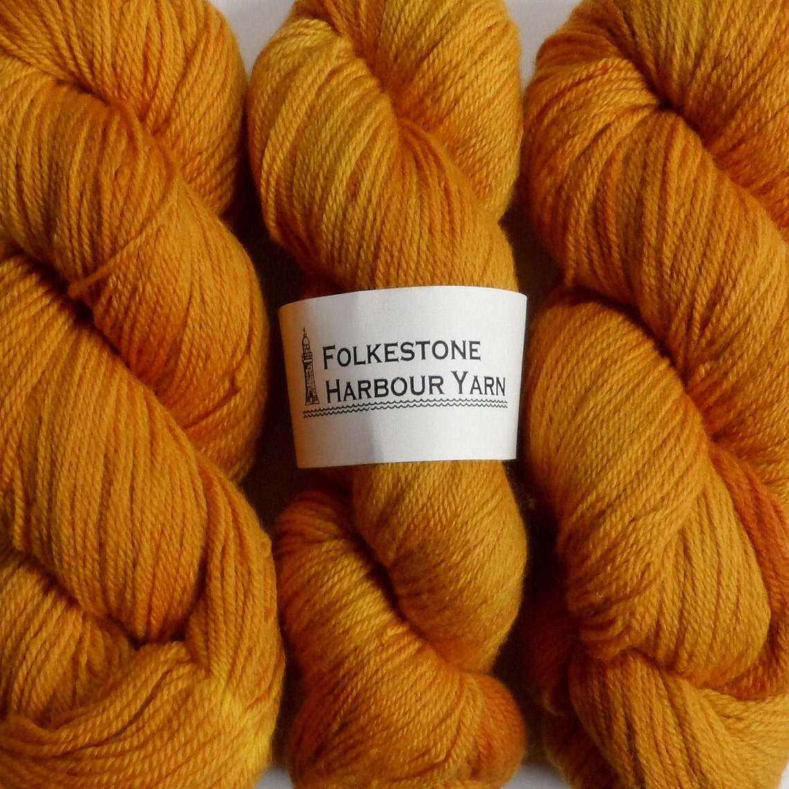 Orpiment Mustard Yellow Wool Yarn 100g DK Merino 21 - Etsy