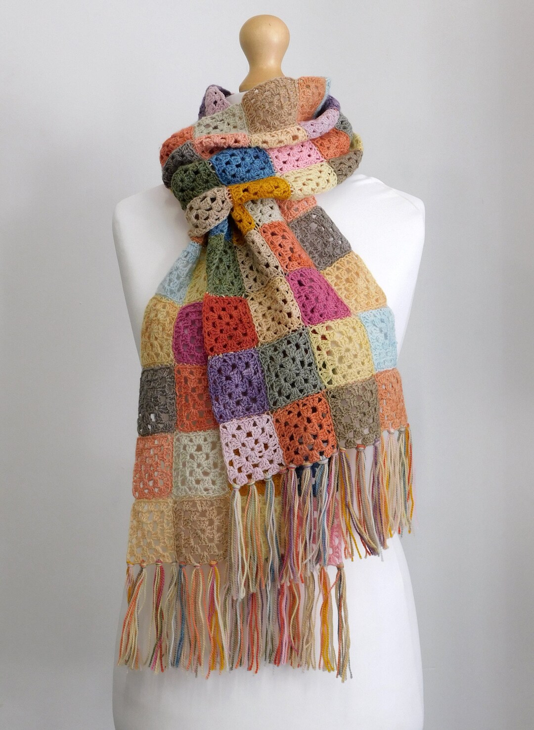 Folklore Scarf Pattern PDF Download - Etsy