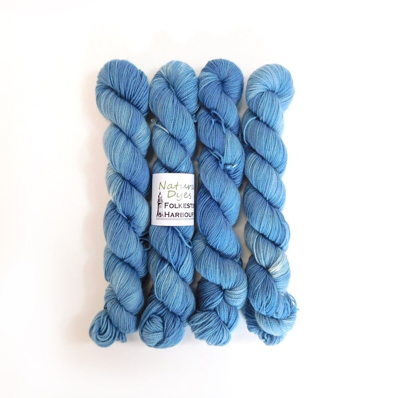 Indigo Dyed Yarn - Etsy