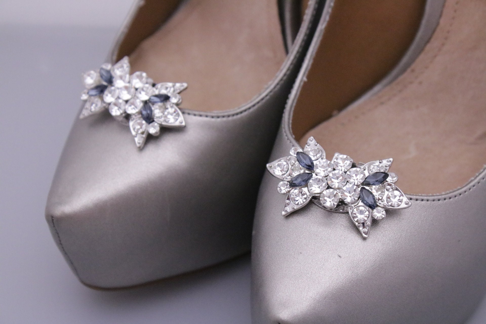 Bridal Shoe Clips Pearl Crystal Rhinestone Shoe Clips Wedding - Etsy Canada