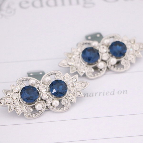 Navy Bridal Shoes - Etsy