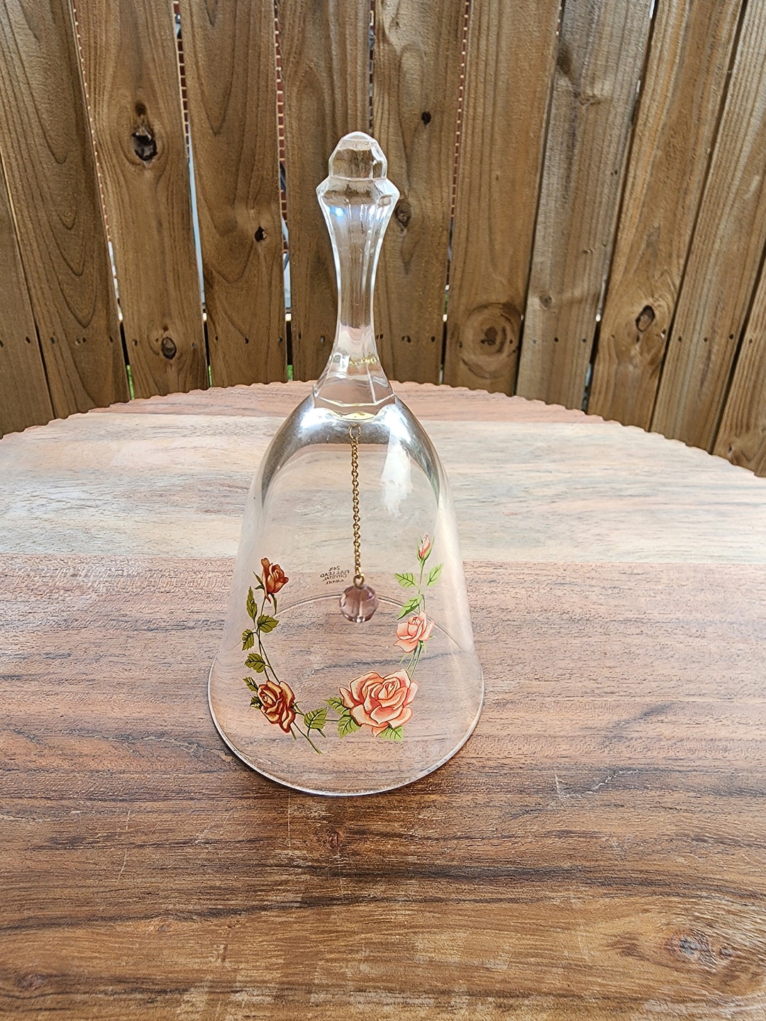 Avon Bell Pink Roses Floral 1986 - Etsy