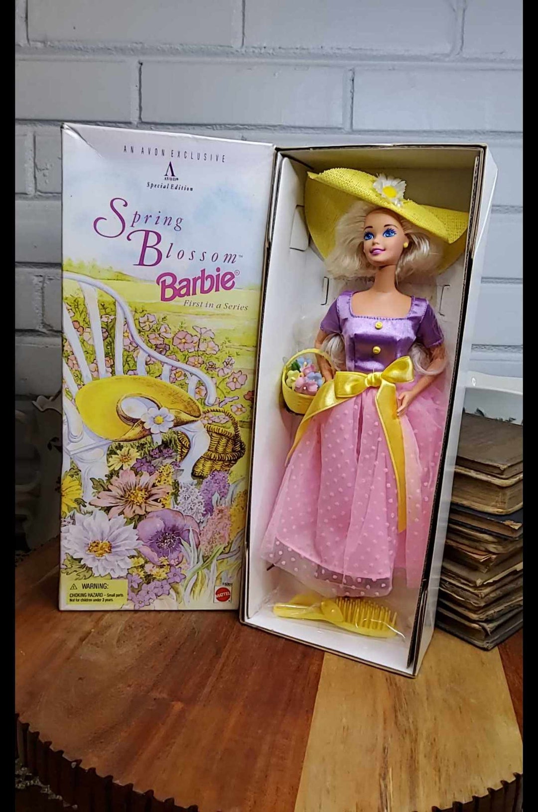 Spring Blossom Barbie Doll Avon Special Edition New 1995 Easter - Etsy