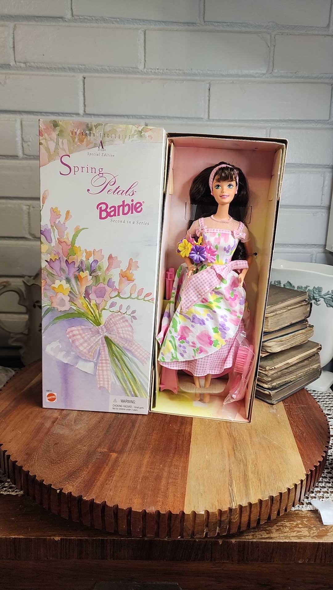Avon Exclusive Spring Petals Barbie Vintage 1996 Mattel - Etsy