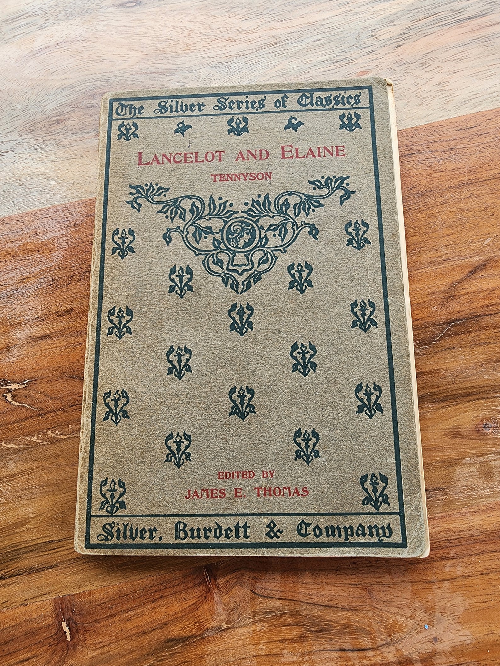 Lancelot and Elaine by Alfred Tennyson the Silver Series of Classics ...