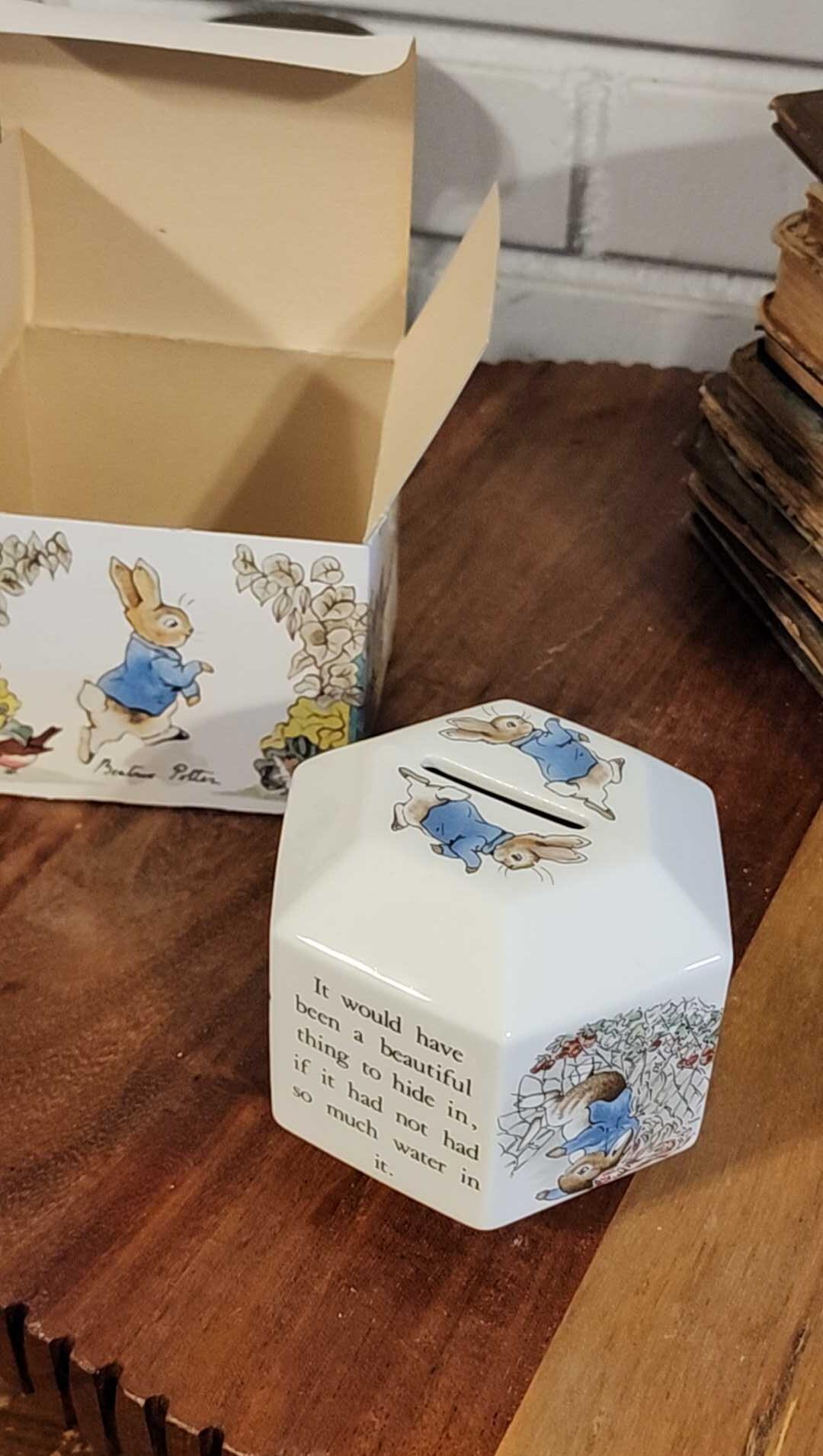 Wedgwood Peter Rabbit Bank Money Box Vintage - Etsy