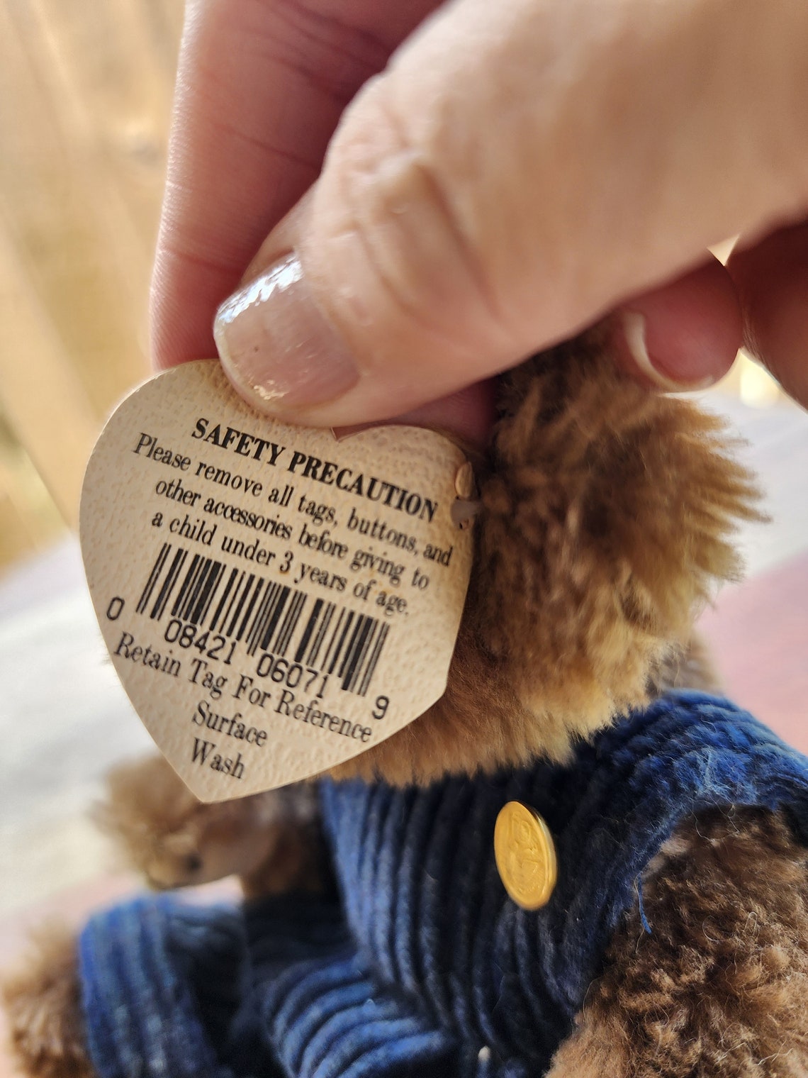 Christopher Bear Ty Attic Collection, 1993 Plush Animal 8 Inch - Etsy