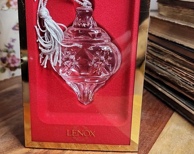 Lenox Jewels Gems Full Lead Crystal Christmas Ornament - Etsy