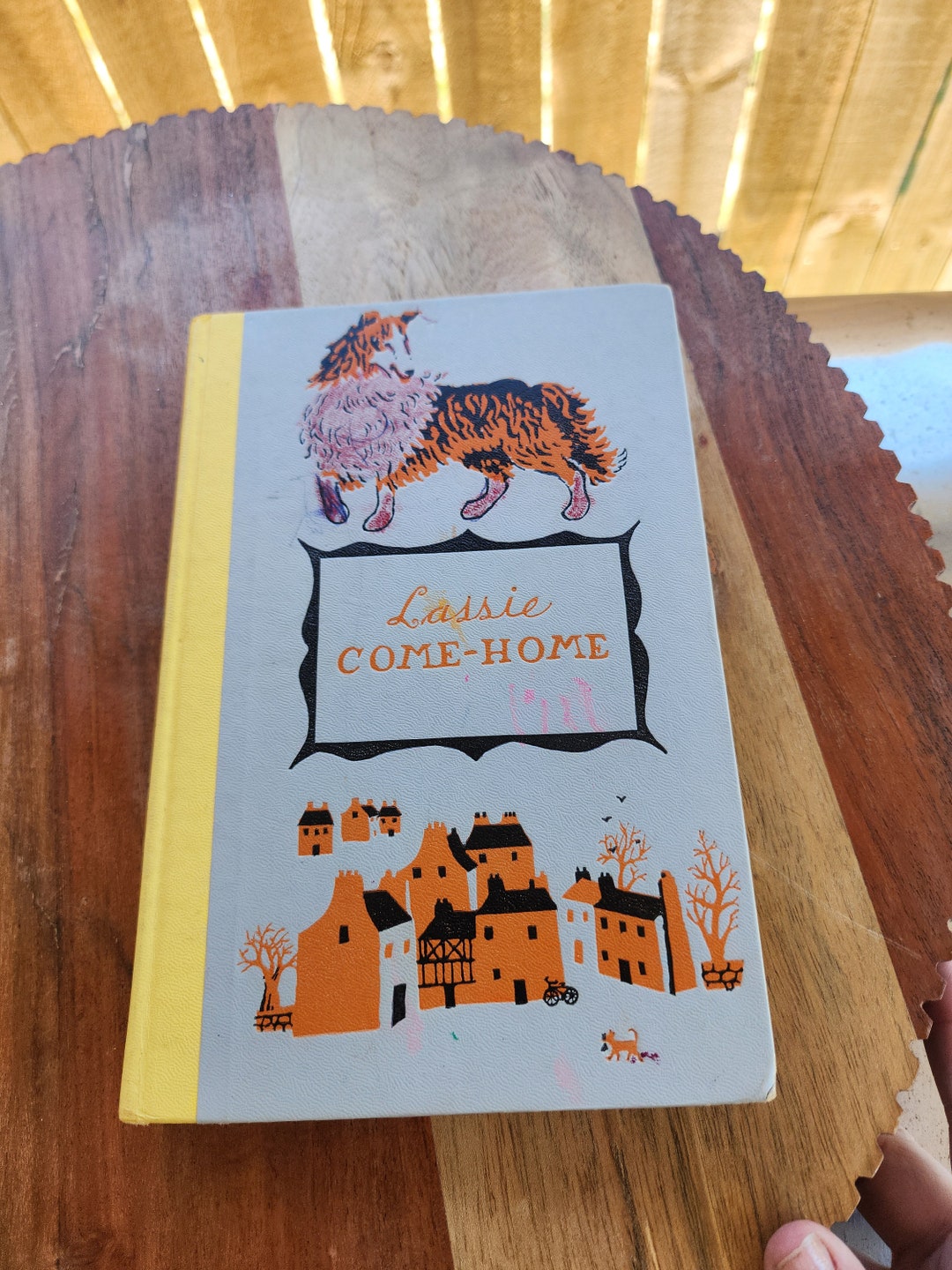 Lassie Come Home. Vintage 1960s Junior Deluxe Editions Children's Book ...