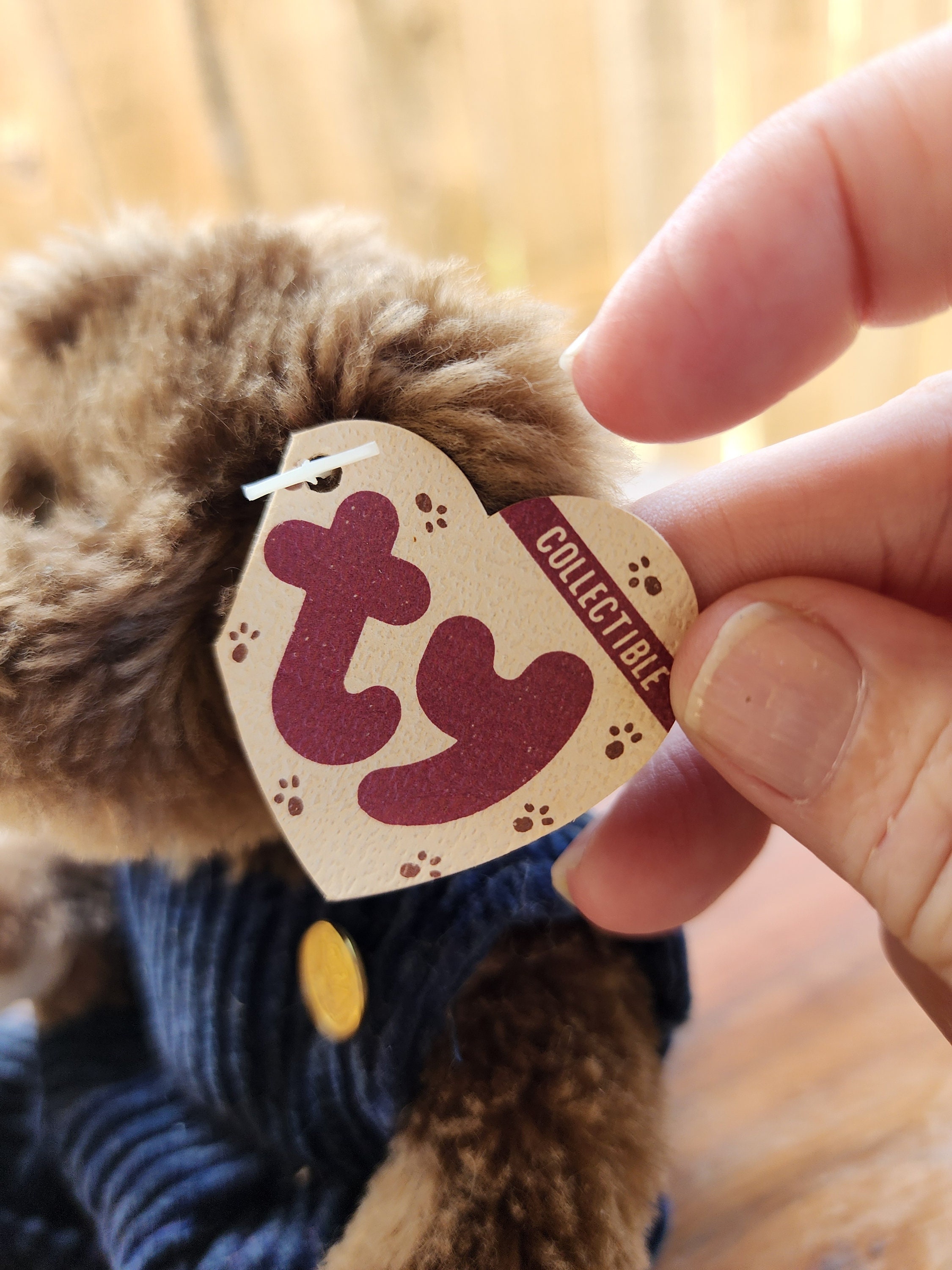 Christopher Bear Ty Attic Collection, 1993 Plush Animal 8 Inch - Etsy