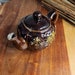Relco Red-ware,brown Betty Redware Mini Teapot Japan Moriage Hand ...