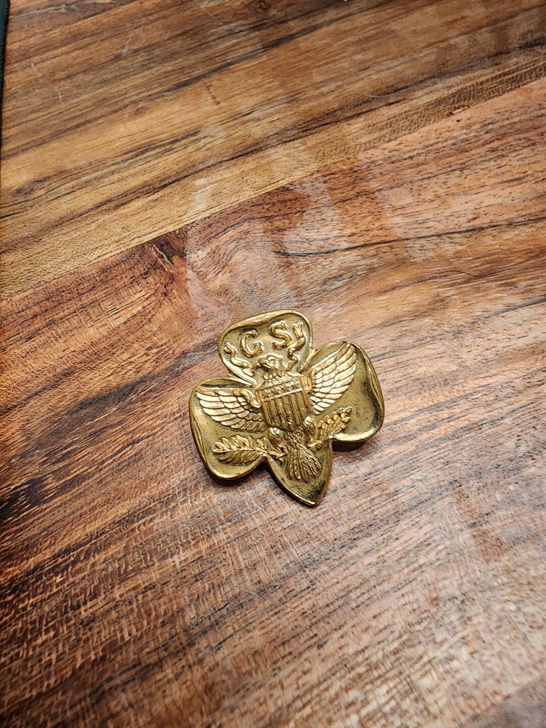 GS Girl Scouts Insignia Pin 1960's - Etsy
