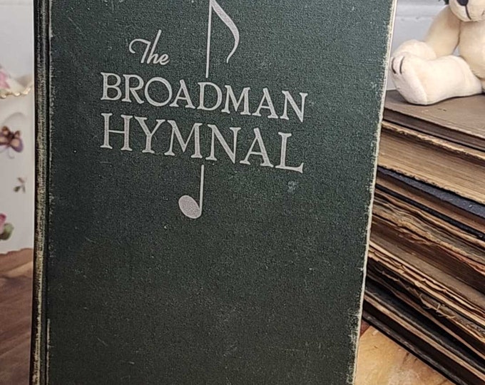Broadman Hymnal Shaped Note 1940 Edition Book by B. B. Mckinney - Etsy