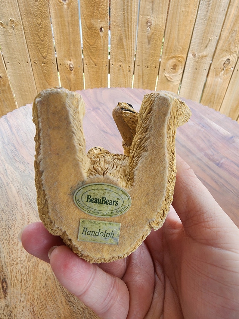 Goebel Paw Prints Bear "randolph" Vintage - Etsy