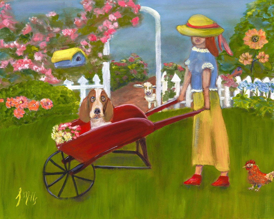 MERLIN'S ENTOURAGE, Glicee Fine Art Print of Original Oil Painting of ...
