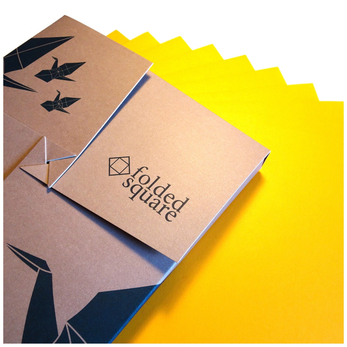 Yellow Origami Paper 100 Sheets 15cm 6 Square | Etsy