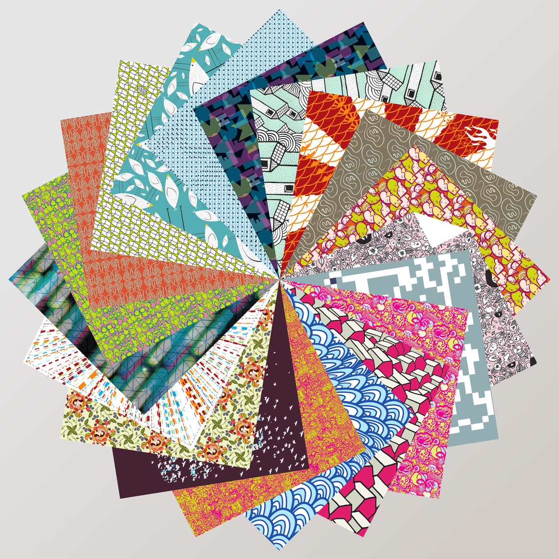 Origami Paper 200 Sheets 15cm 6 Square Complete | Etsy UK