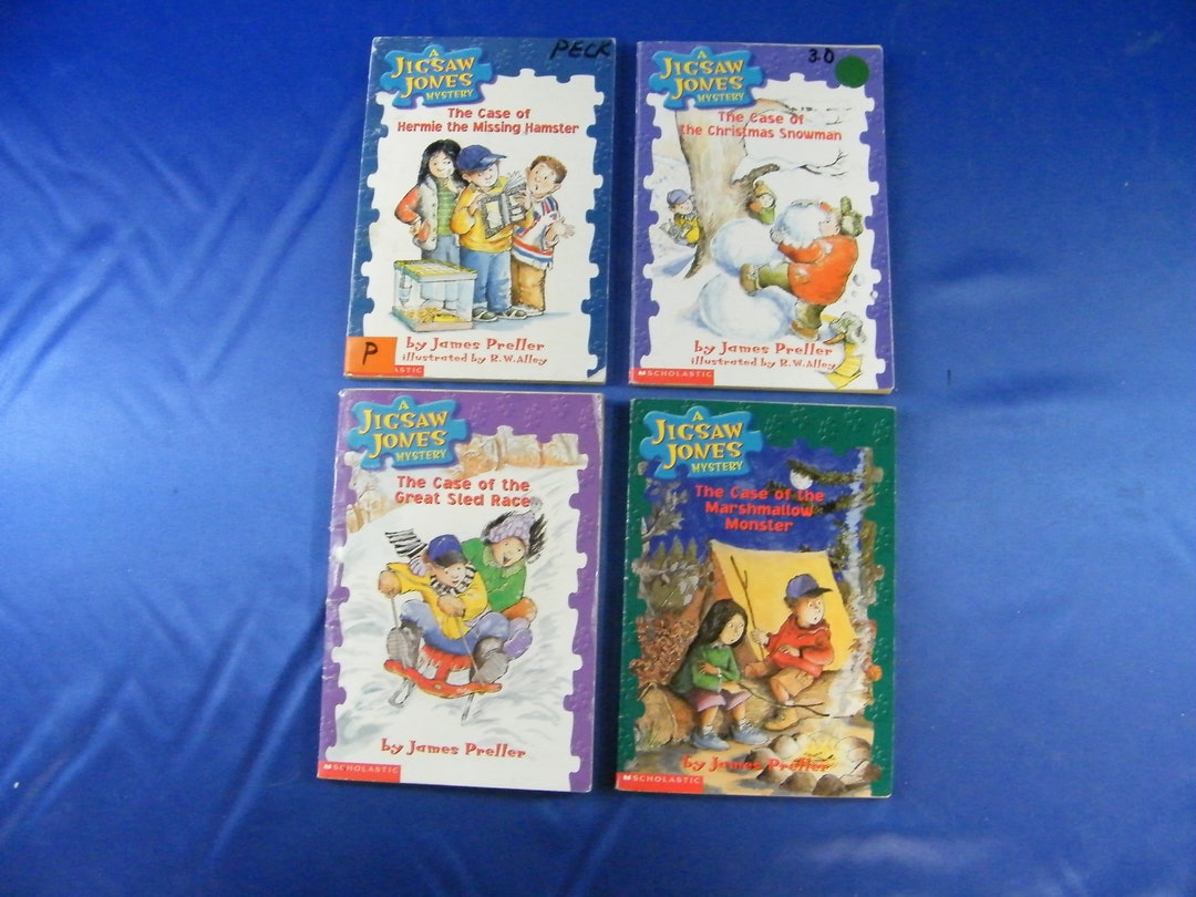 Jigsaw Jones Books 4 Books by James Preller See - Etsy