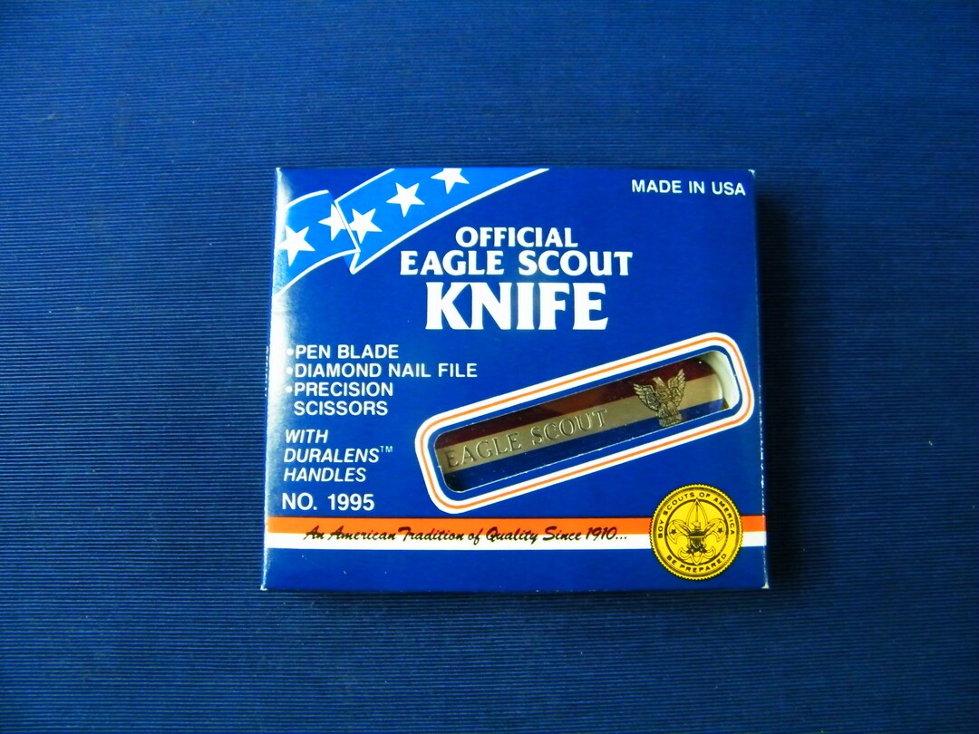 Official Eagle Scout Knife - #1995 - New in Box - See Photos and ...
