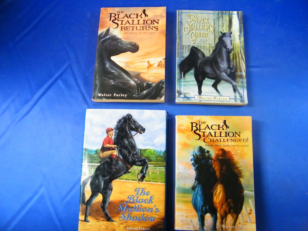 Black Stallion Books by Walter & Steven Farley Group of 3 Vintage ...