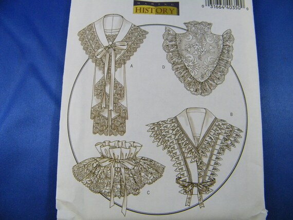 Victorian Collars Pattern Sizes S/M/L Uncut Butterick - Etsy