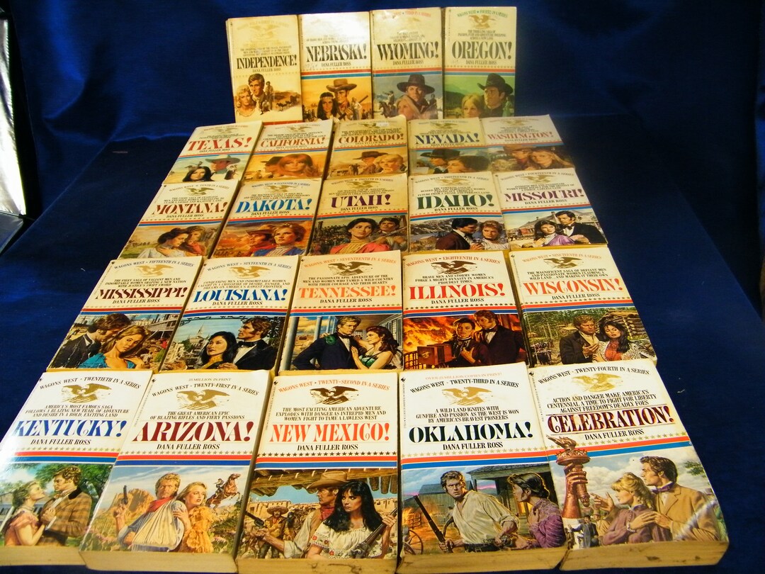 Wagons West Series complete Set Used Paperbacks Smell Slightly Musty by ...