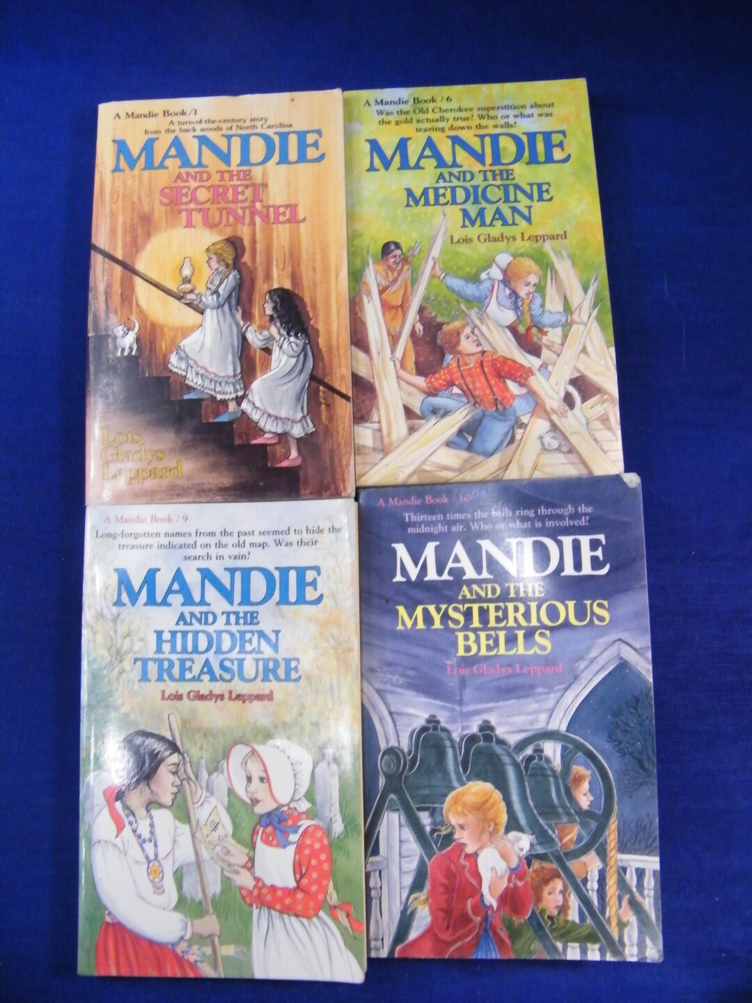1,6,9,10 Mandie Books 40books by Lois Gladys Leppard See Photos and ...