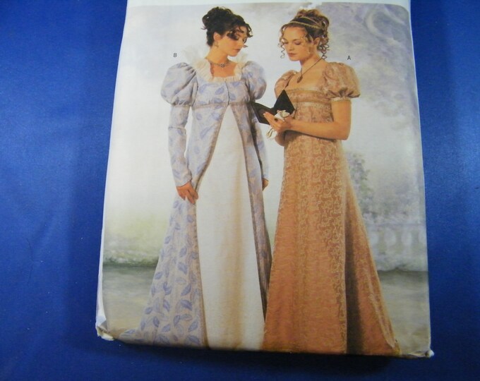 Regency Gown Pattern, Historical, Titanic, Renaissance, Historical ...