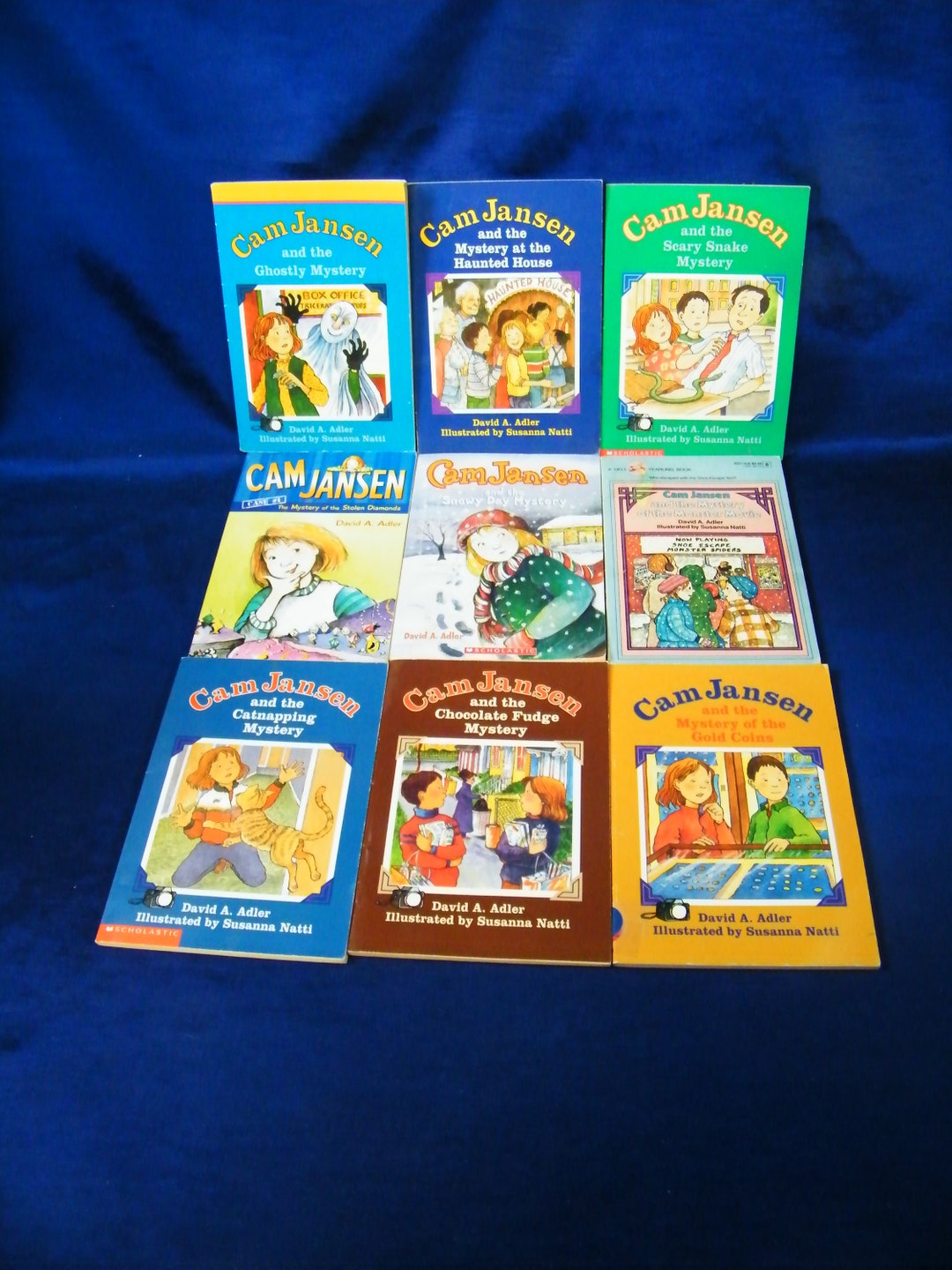 Cam Jansen Books - Group of 9 - by David A. Adler - See Photos and ...