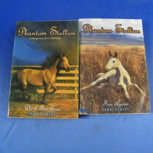 7 Phantom Stallion Books - Etsy