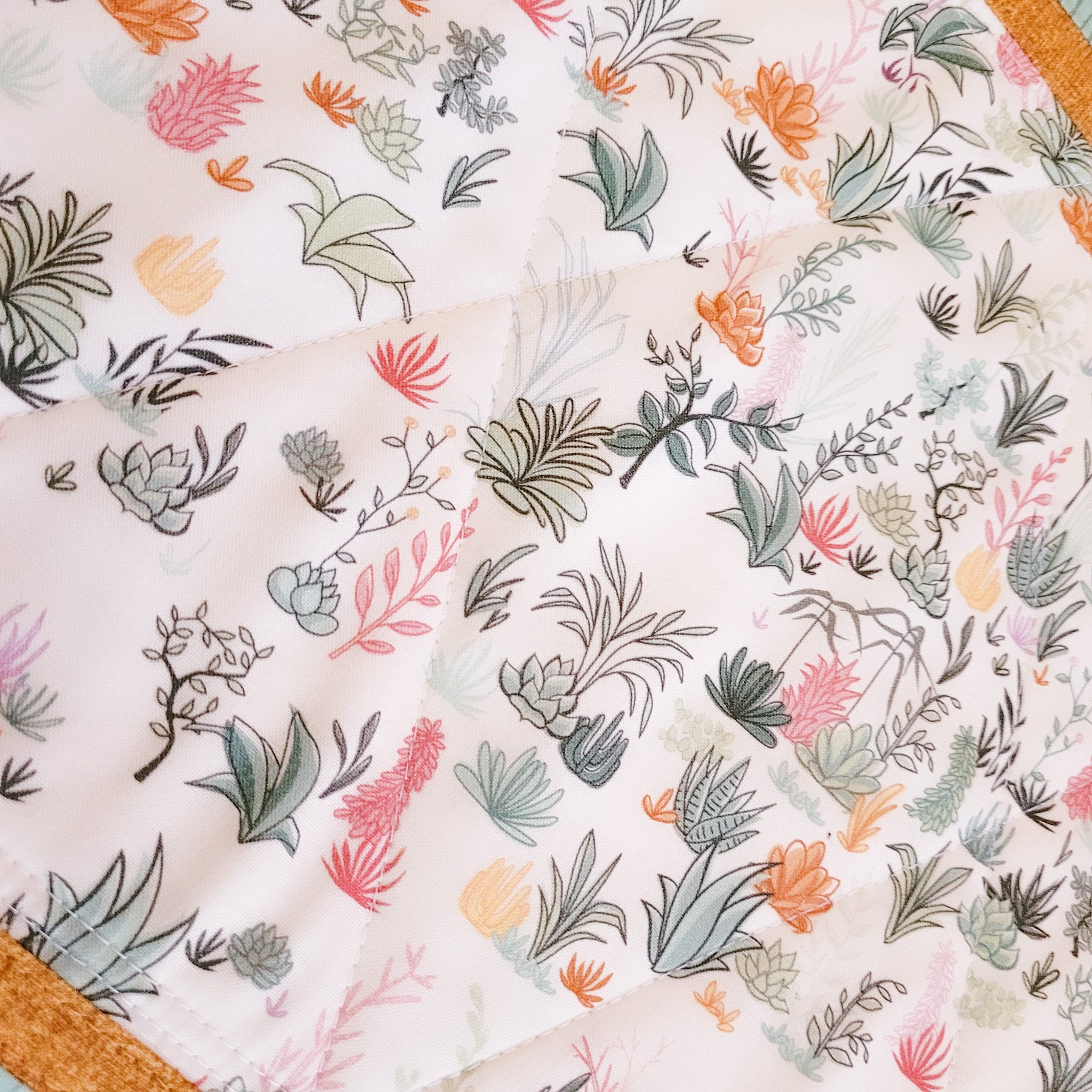 Handmade Quilted Table Runner, Desert-themed Table Runner, Desert ...