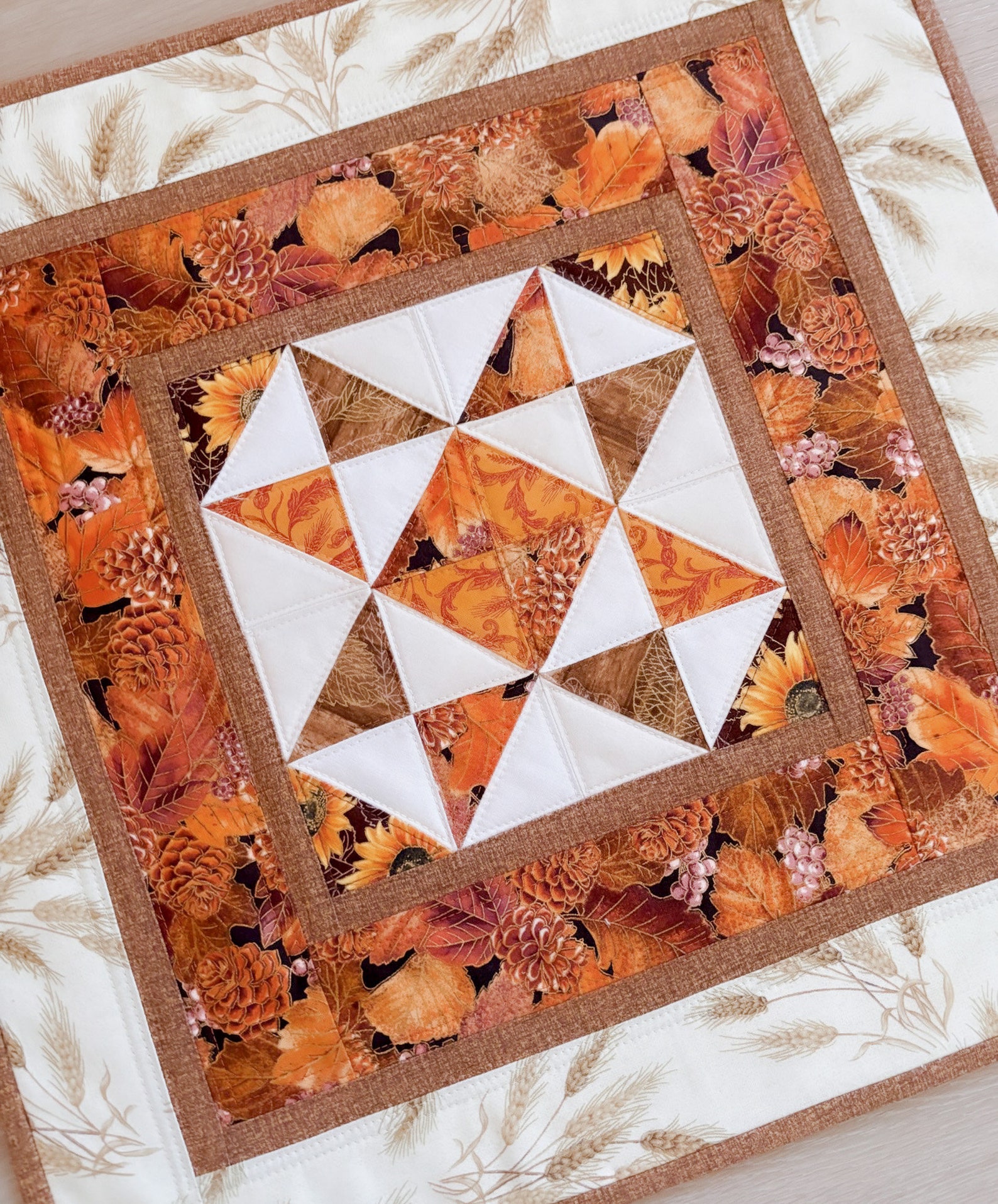 Autumn, Harvest, Thanksgiving Table Topper/table Mat/hanging Wall Deco ...