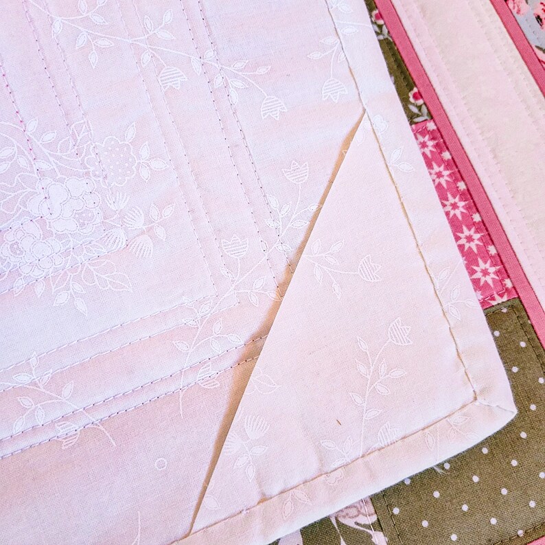 Quilted Spring and Summer Table Topper, Table Mat, Decorative Wall ...