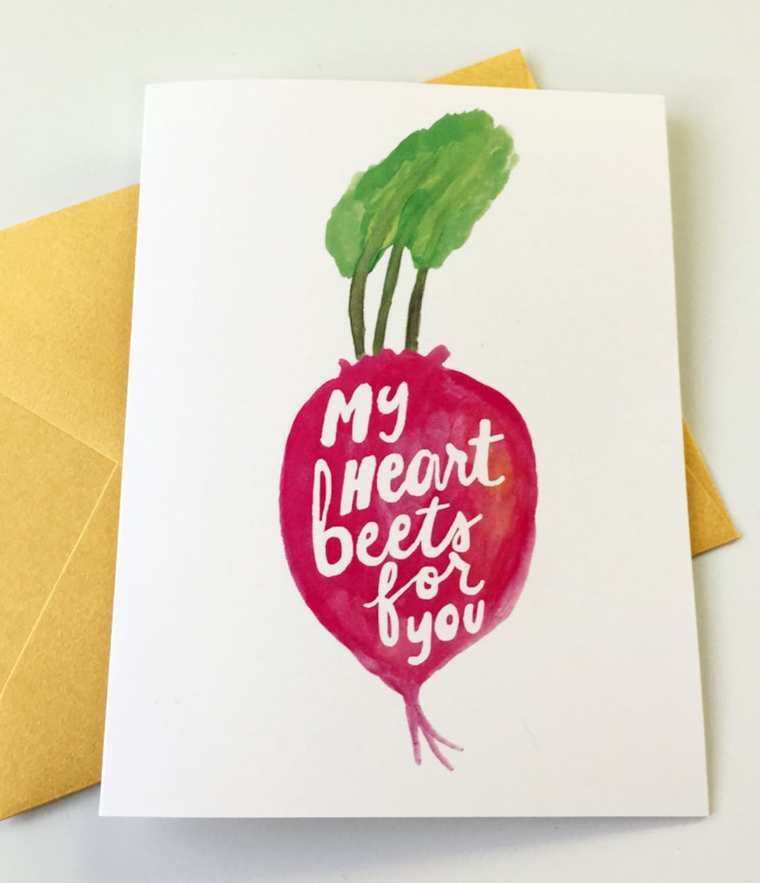 My Heart Beets for You Valentine Card - Etsy