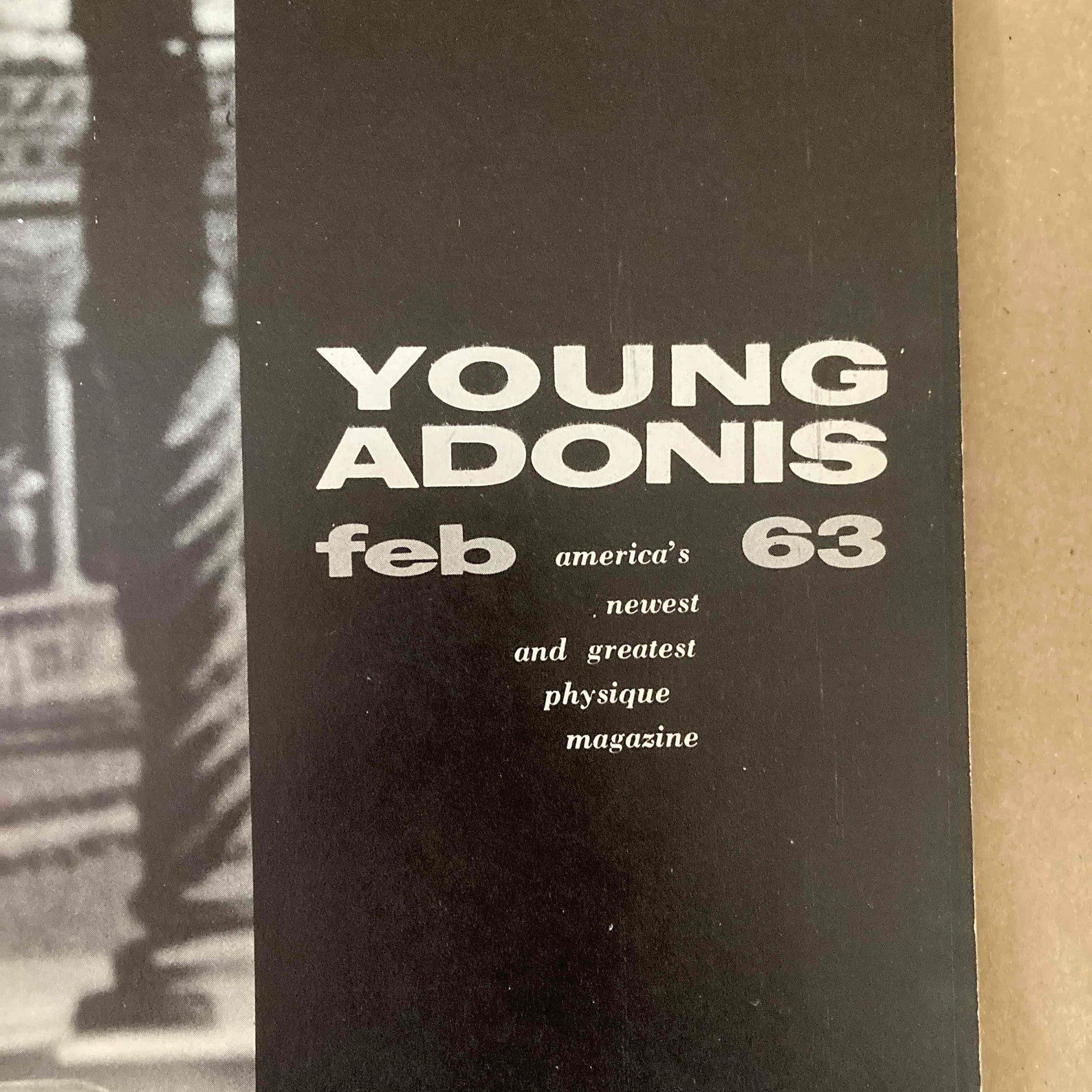 Young Adonis Vintage Beefcake Physique Magazine 1963 | Etsy