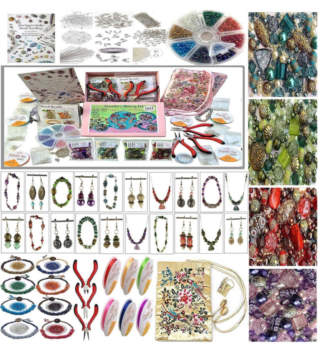 Jewelry Making Kit Huge Over 2000 Pieces - Etsy