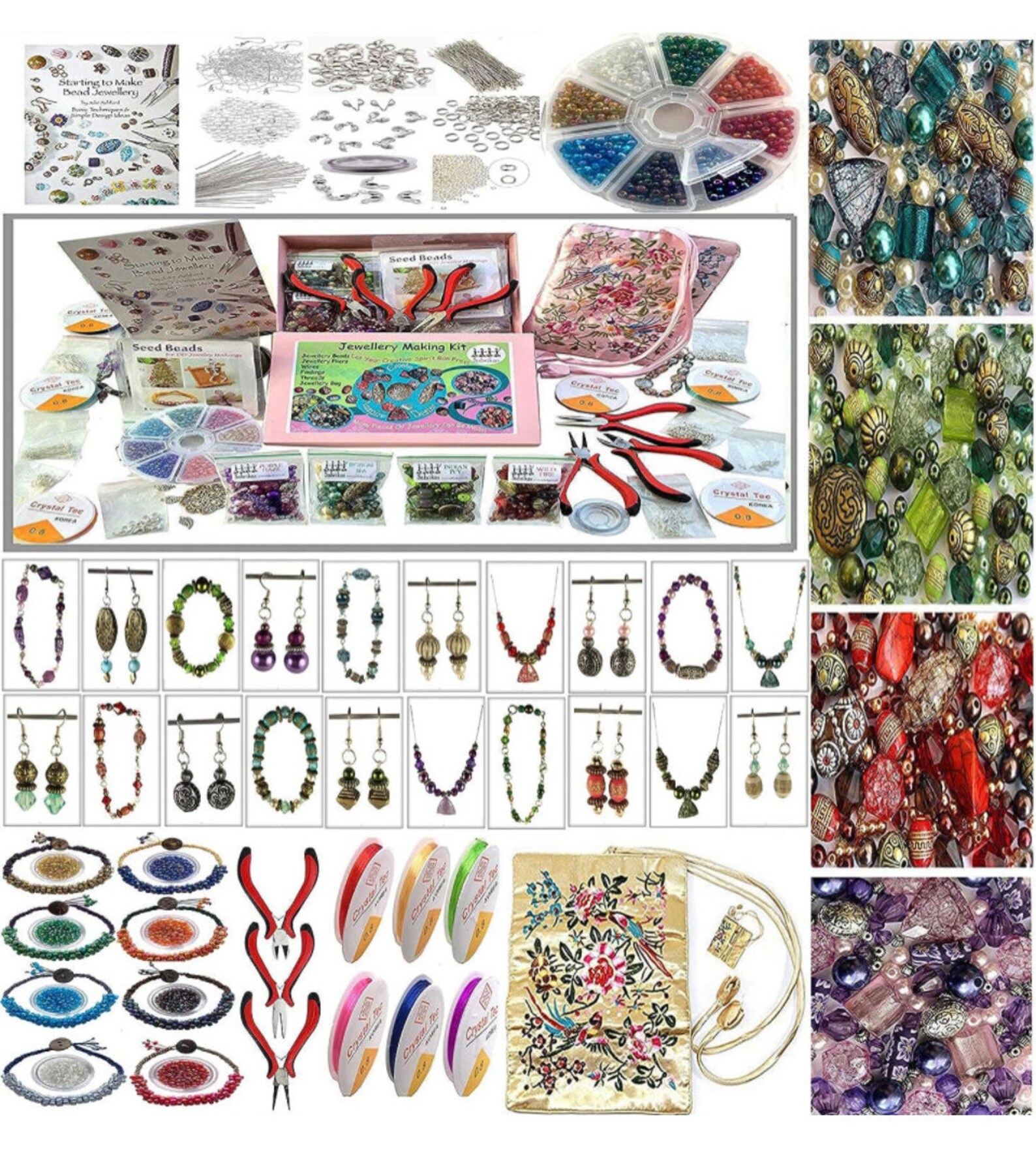 Jewelry Making Kit Huge Over 2000 Pieces - Etsy