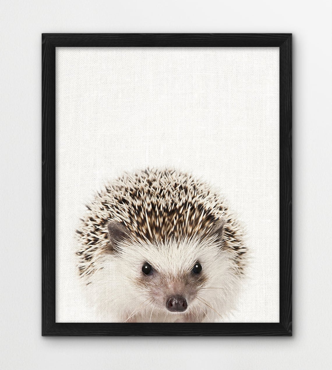 Hedgehog Print Animals Print Woodlands Animal Nursery Wall - Etsy
