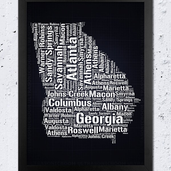 Georgia Typography - Etsy