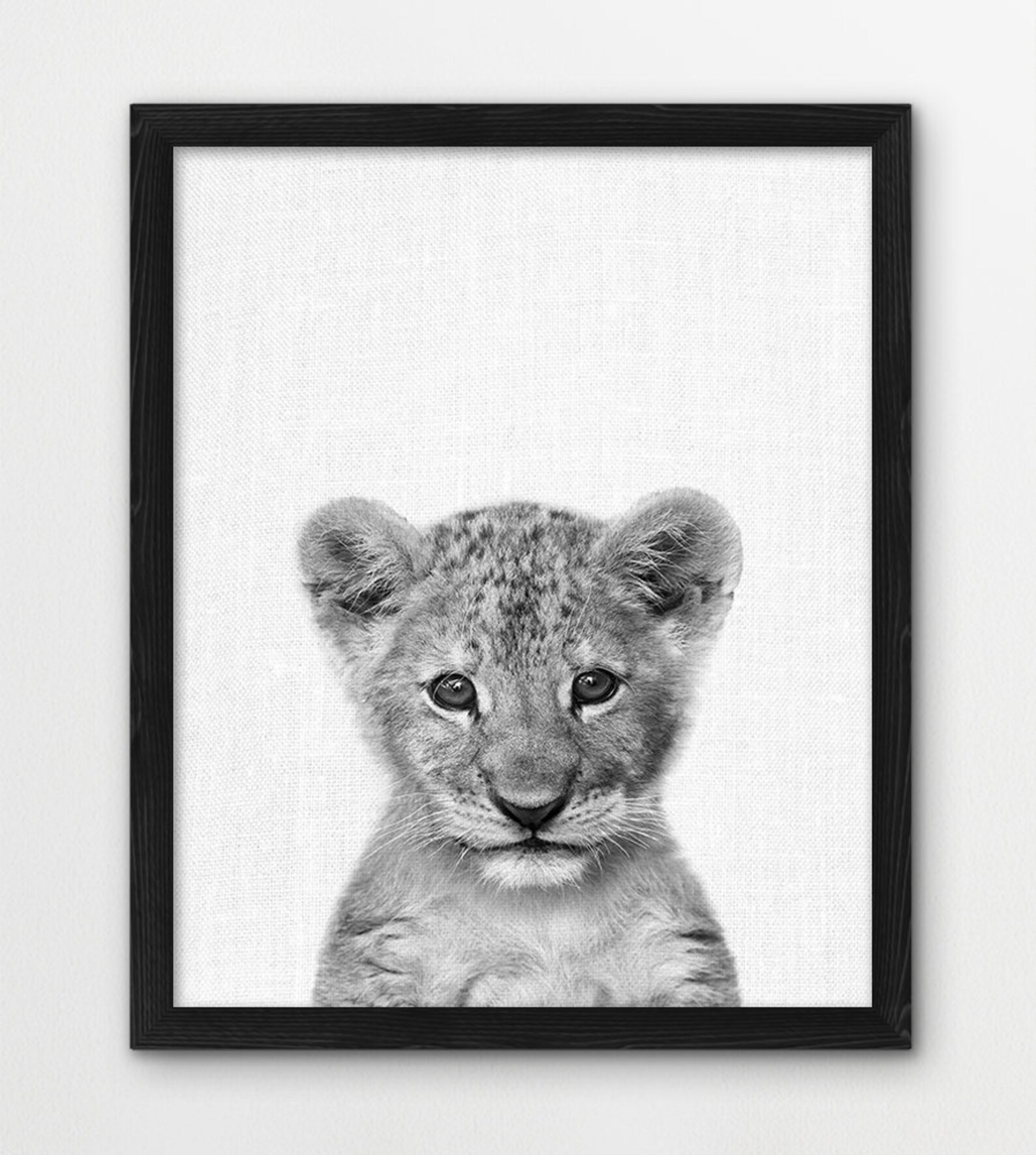 Lions Set Print, Lions Family Print, Lion Cub, Safari Animals, Nursery ...