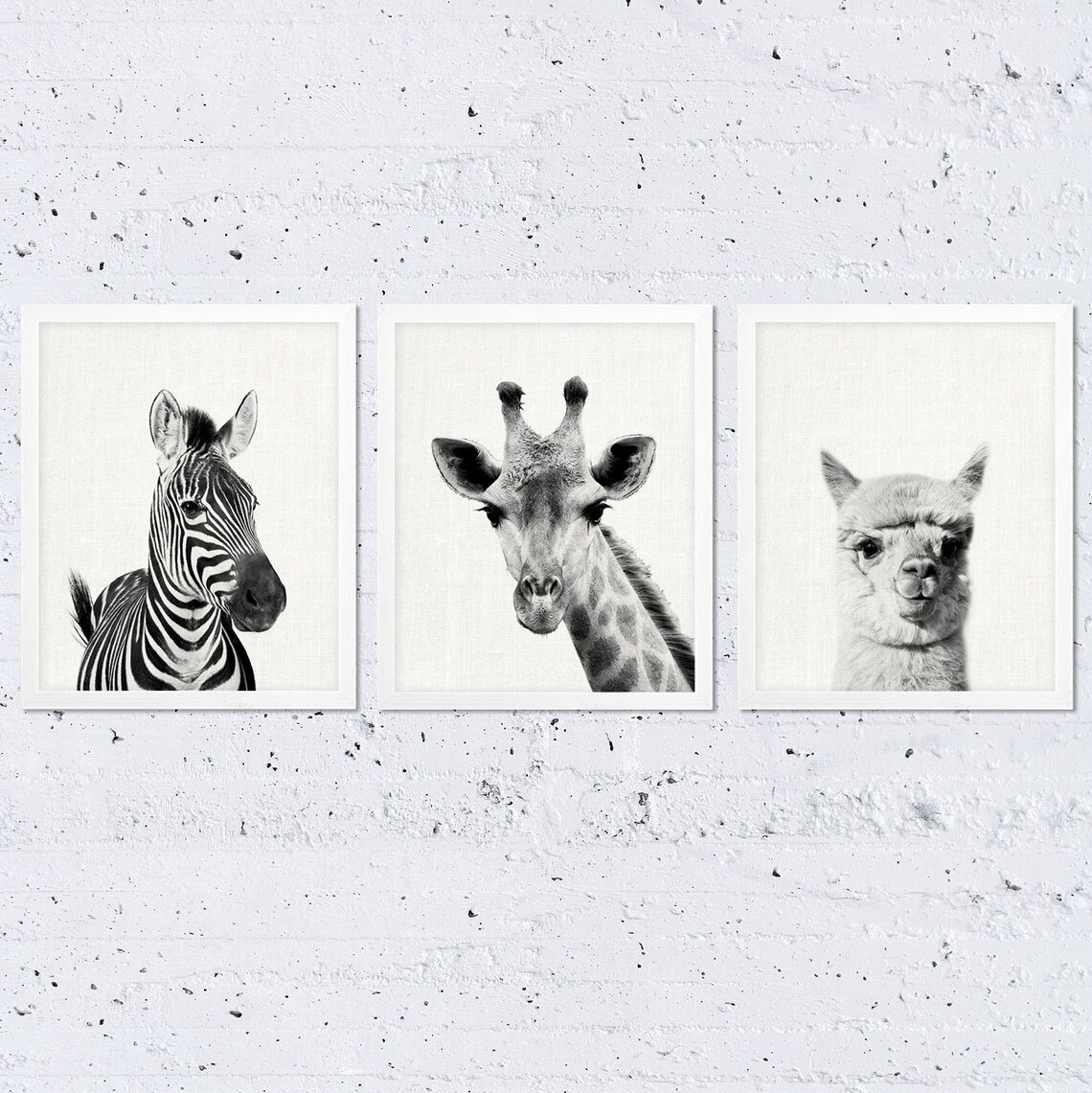 Giraffe Print, Giraffe Photo Print, Africa Safari Savanna Animals ...